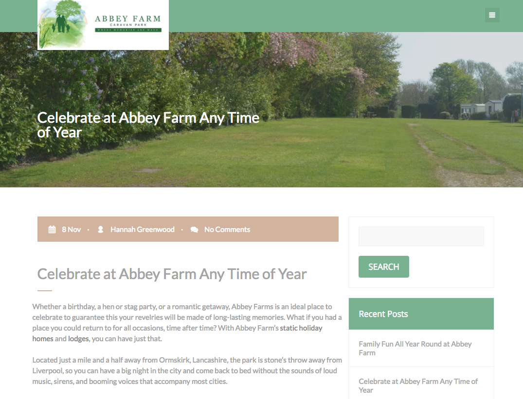 Abbey Farm – Content by Carmina