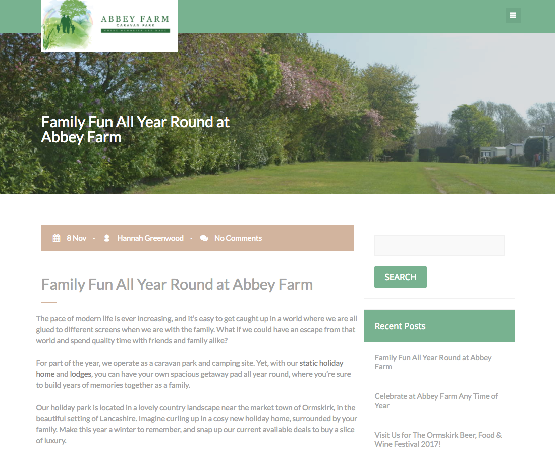 Abbey Farm – Content by Carmina